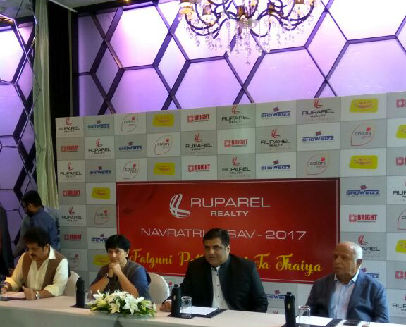 Ruparel Realty teams up with Dandiya Queen Falguni Pathak for Navratri 2017